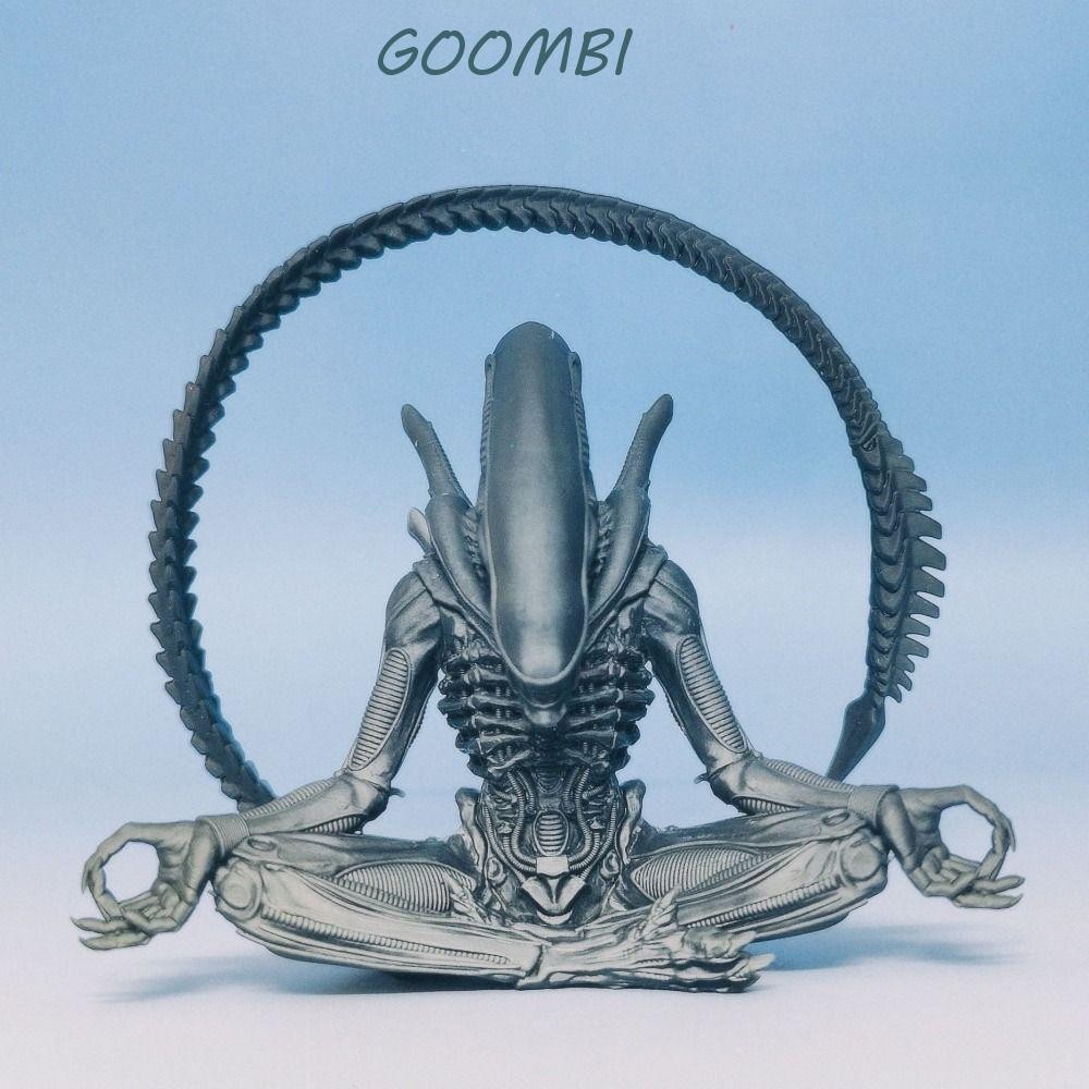 GOOMBI Xenomorph Figura , Aliens Romulus Modelo De Patas Cruzadas ...