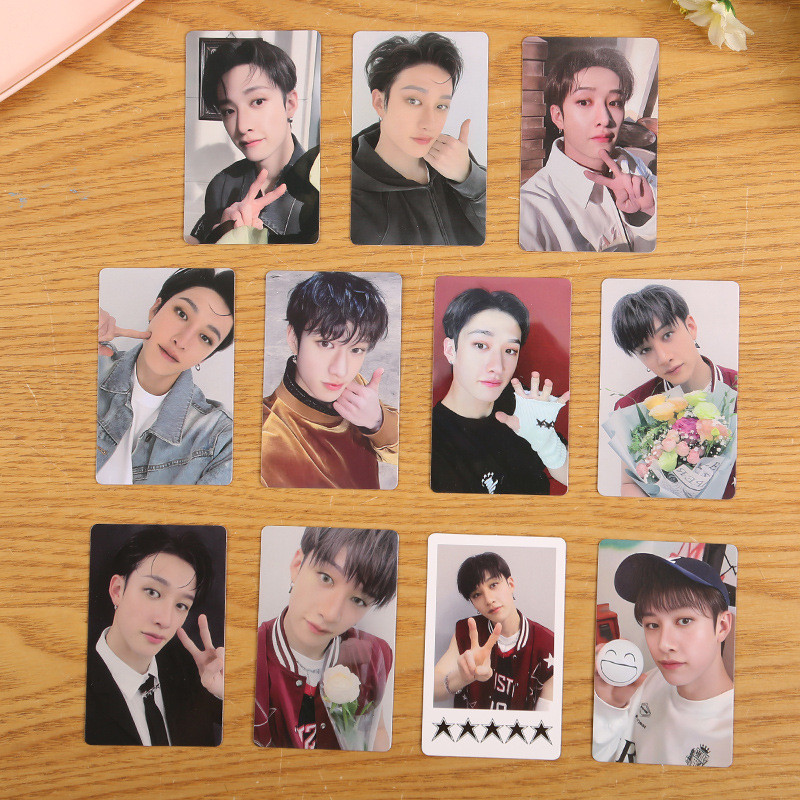 2-12pcs STRAY KIDS Lomo Cards ATE Album Bookmark 5-STAR Photocards ...