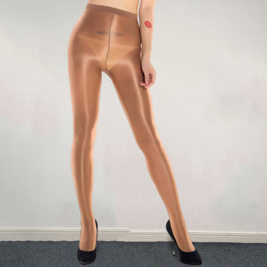 Women Pantyhose Solid Color Shimmering High Waist Lady Stockings for Ol Commuting Party Thin Elasticity for Skinny Dress Shopee Mexico