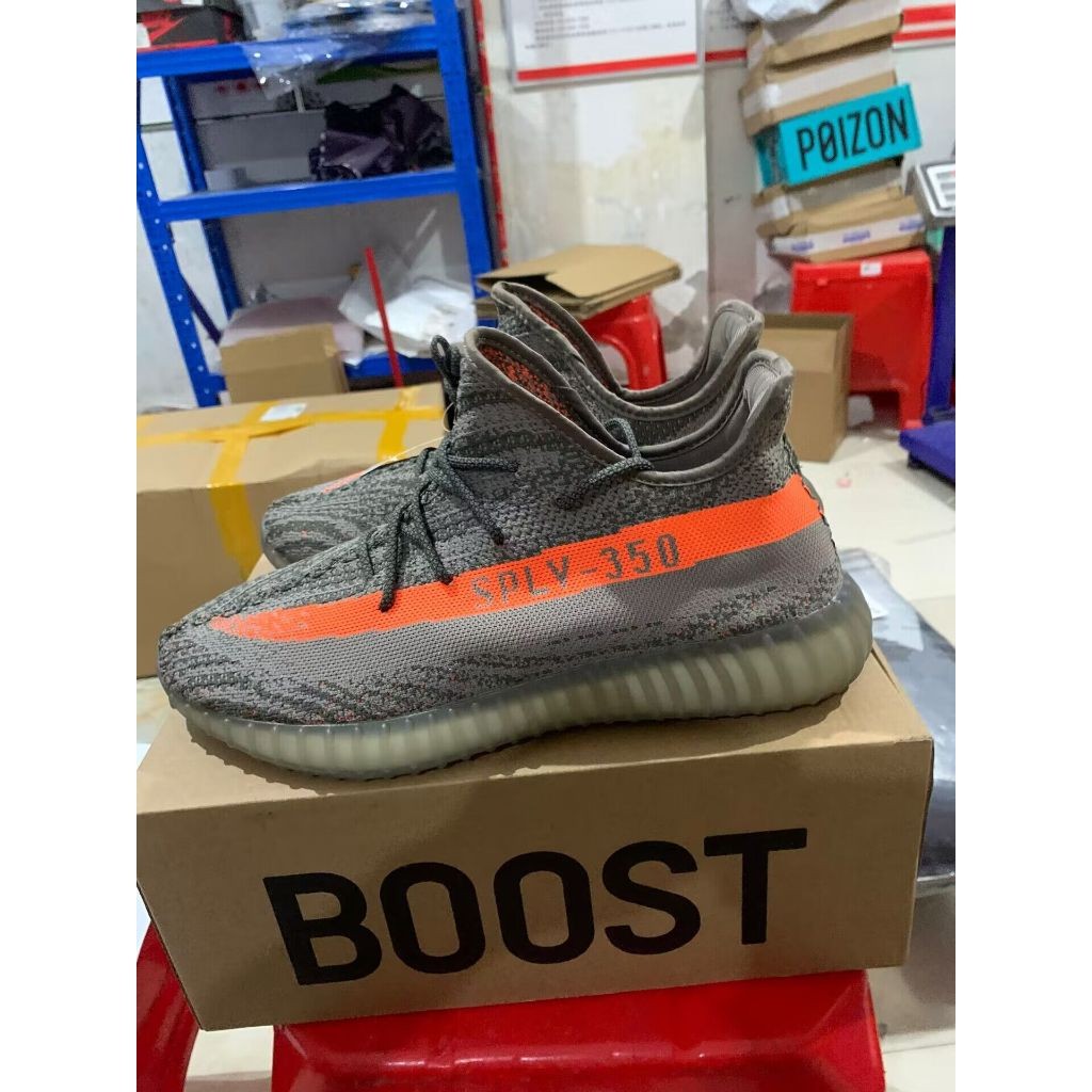 Yeezy Boost 350V2 Beluga Acero Gris Solar Rojo BB1826 | Shopee México