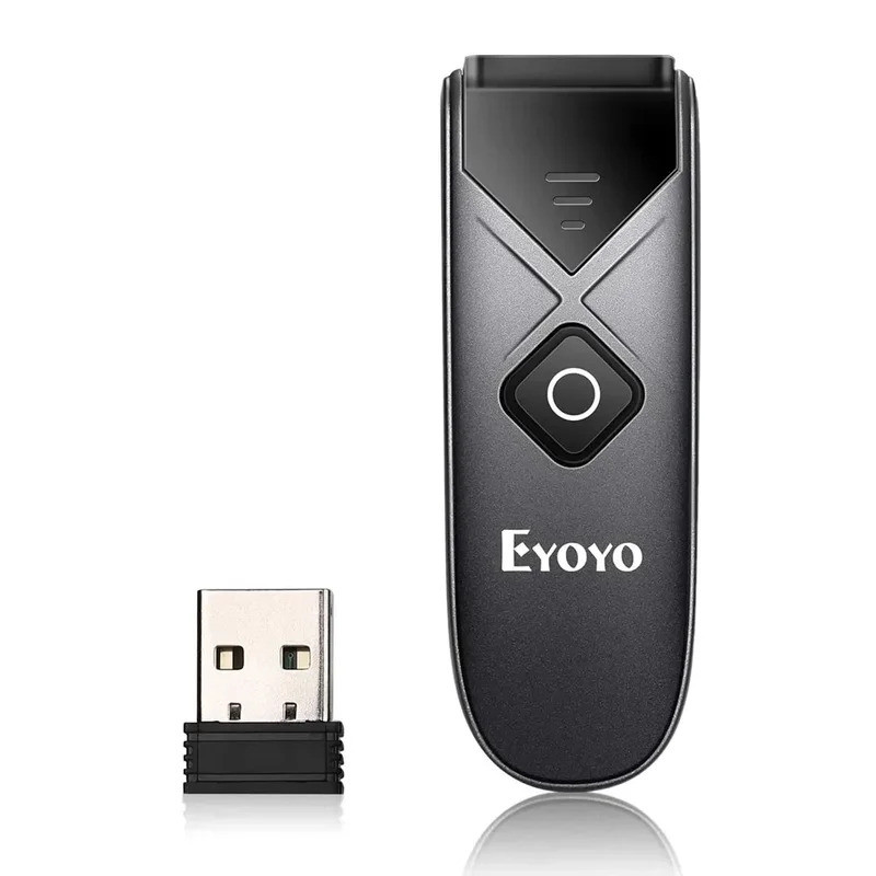 Escáner de código de barras mini Eyoyo EY-015 USB con cable/Bluetooth/2 ...