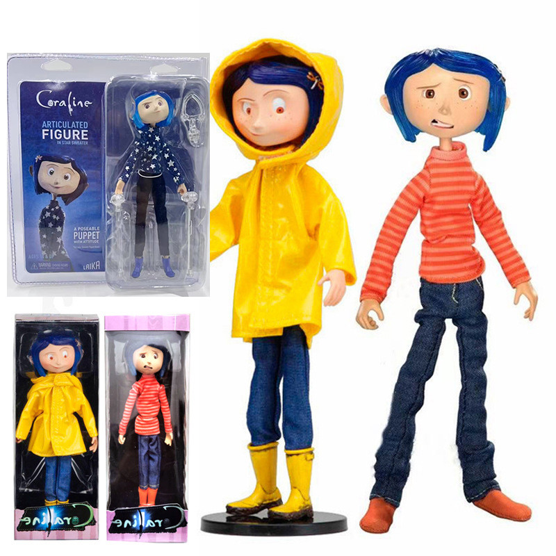NECA Coraline & The Secret Door Figura De Acción Modelo Coralino ...