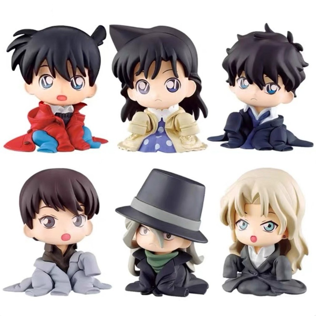 Bandai Detective Conan Serie De Estilo De Postura Sentada Para Niños 6 Shinichi Kudo Kudo ...