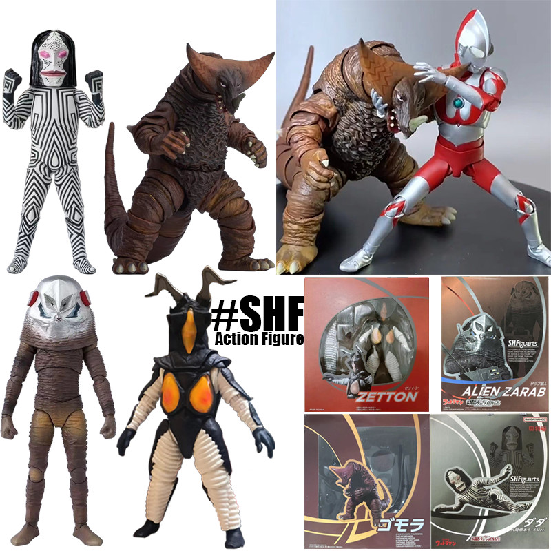 Monster Vs Ultraman SHF Gomora Zetton Alien Zarab Dada Figura De Acción ...