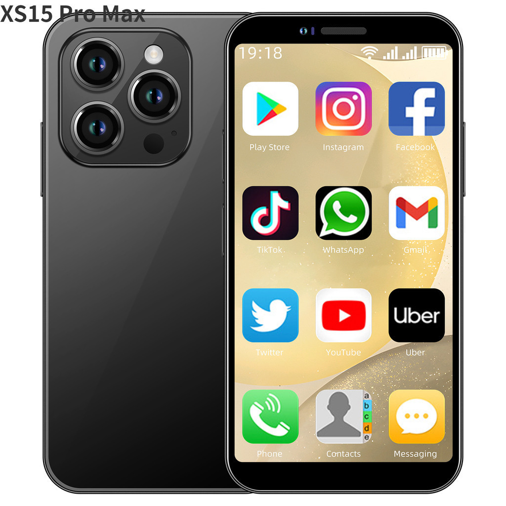 XS15 Pro Max Mini Android Smartphone 3G/4G Red 3GB RAM 64GB ROM 3.5 ...