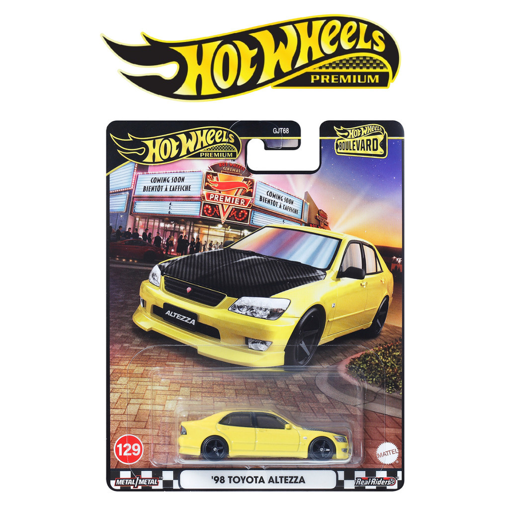 Hot Wheels Premium Boulevard 98 Toyota Altezza Carbono Amarillo ...