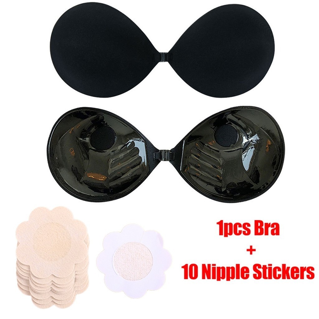 Padded silicone bra store