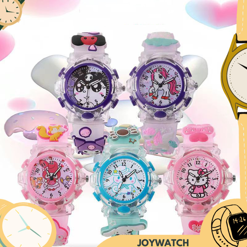 Reloj Infantil SANRIO Favorito Con LED Y Dibujos Animados 3D KAWAII FS ...