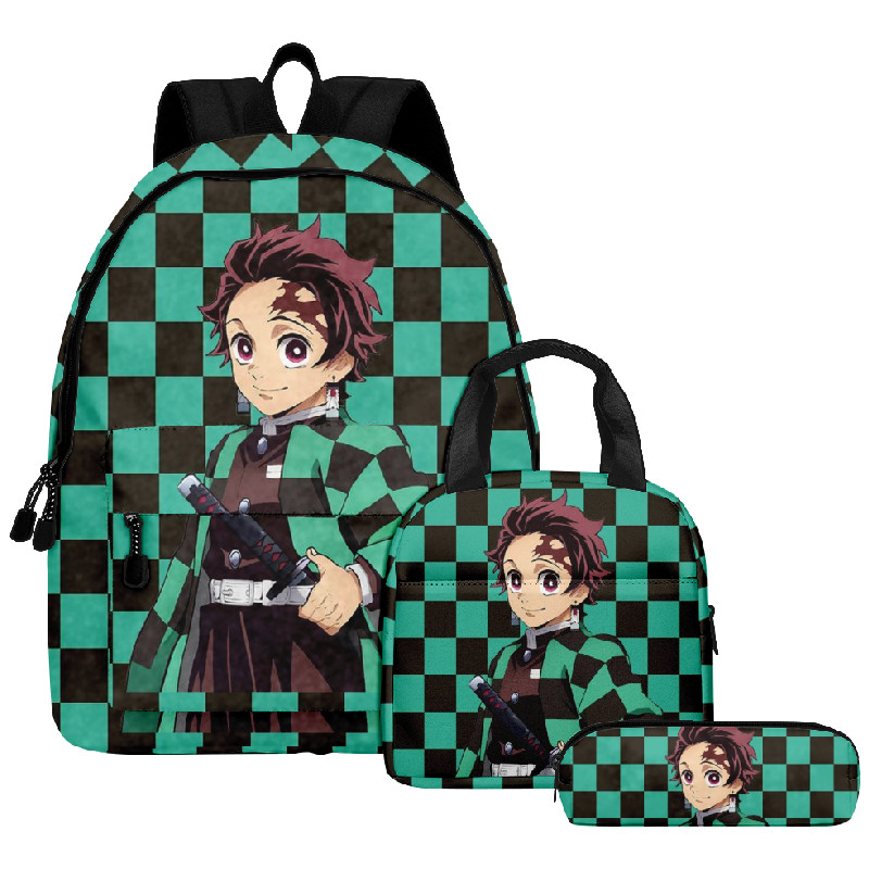 Demon Slayer school bag nezuko bag tanjiro Muichirou backpack 666 ...
