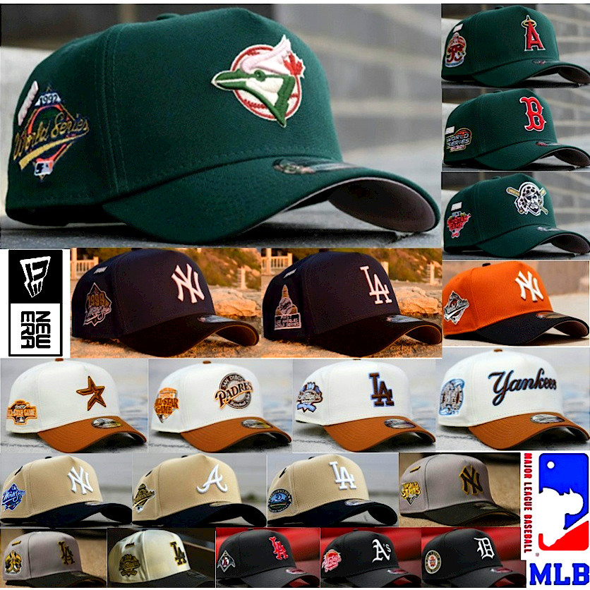 Serie MLB spire Sombrero Ajustable Bordado Artesanía Hombres Y Mujeres ...