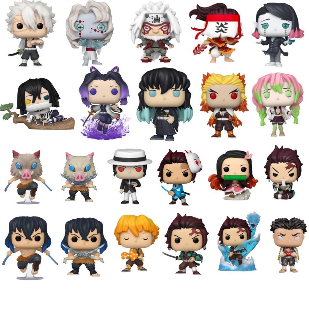 Funko Pop Demon Slayer-Nezuko Kamado/Tanjiro Inosuke Hashibira/Zenitsu Agatsuma/Muzan Kibutsuji ...