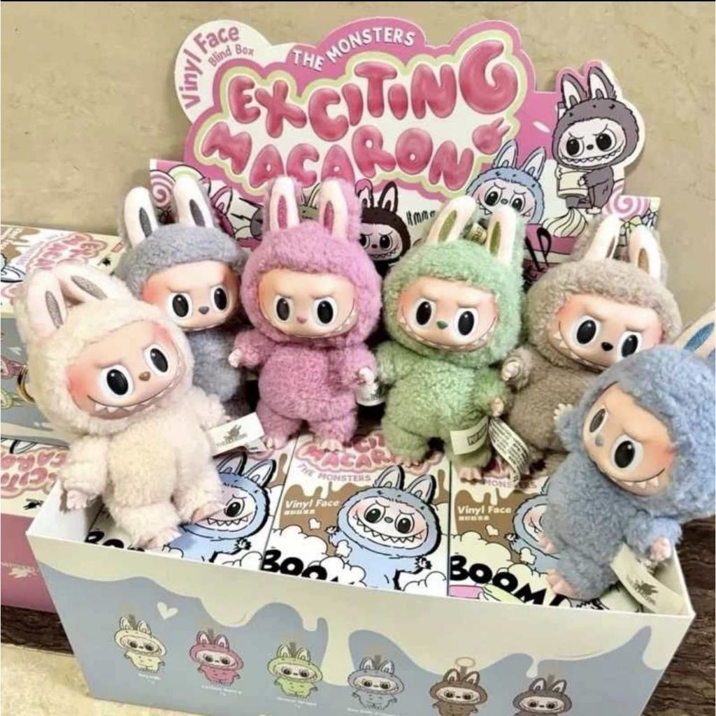 POPMART LABUBU Emocionante Macarrón El Monstruo V1 (1pcs) | Shopee México