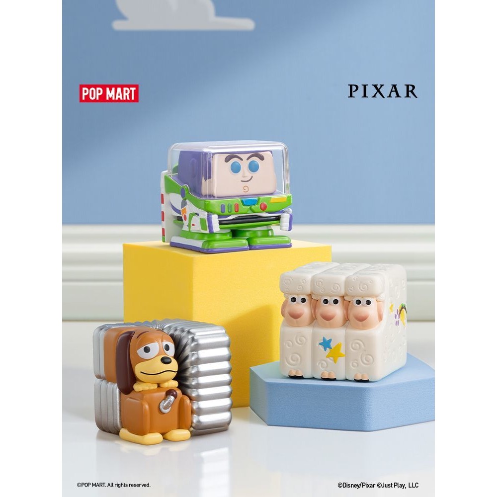 Pop Mart Disney/Pixar Cube-1 Series Bass Lightyear Caja Ciega Figura ...