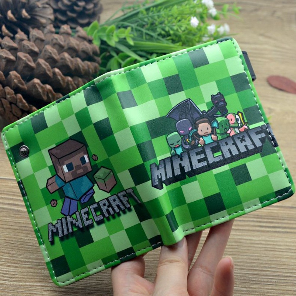 Cartera Corta Mi Mundo Minecraft Venta Directa De Fábrica Personajes De ...