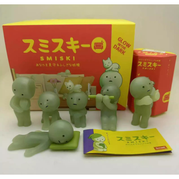 6pcs/set Hipper Smiski Living Series Hippers Figuras De Acción Muñeca ...