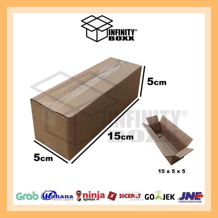 Caja De Cartón Embalaje 15x5x5 cm | Shopee México