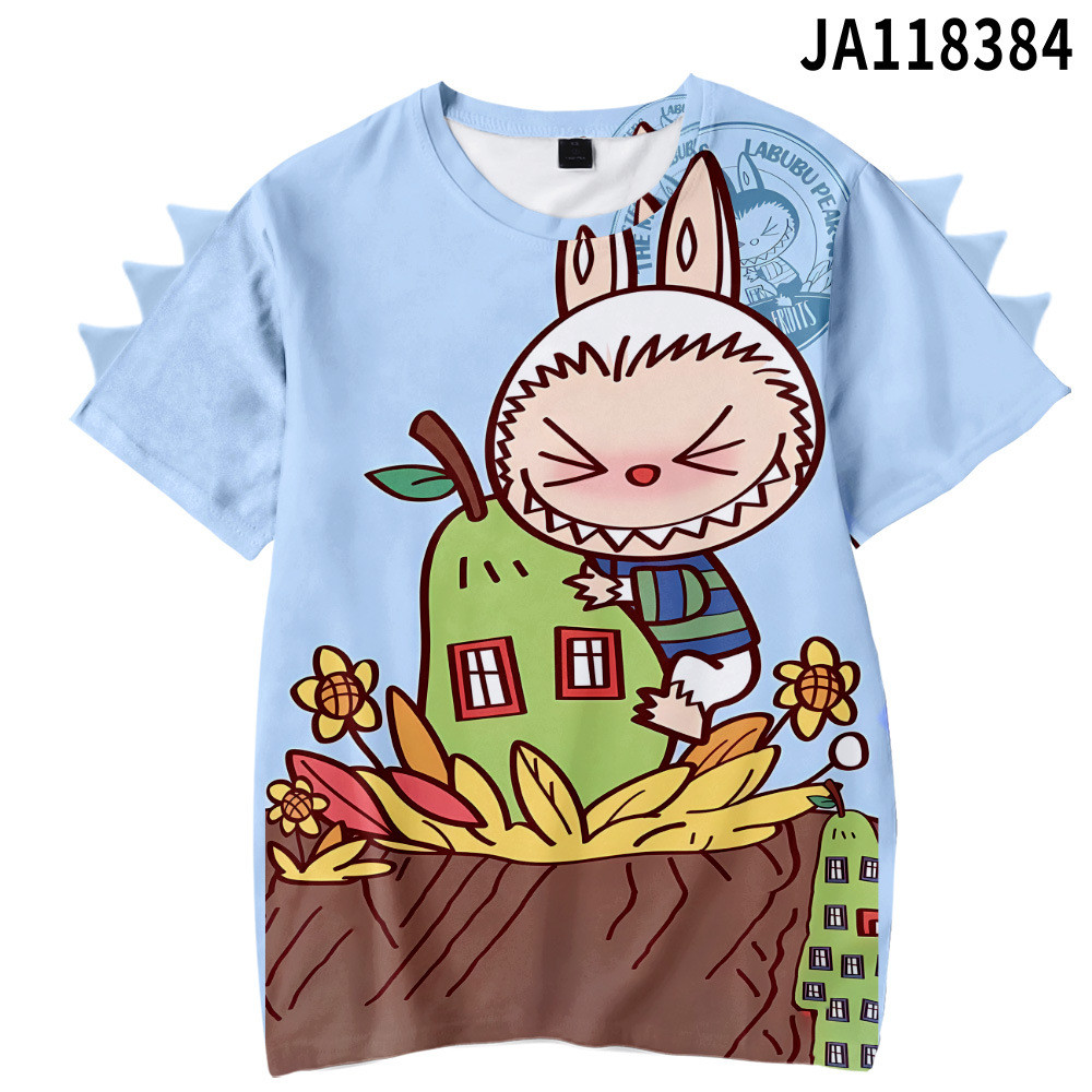 Labubu Camiseta De Media Manga Top De Los Niños Labubu Ropa De Los ...