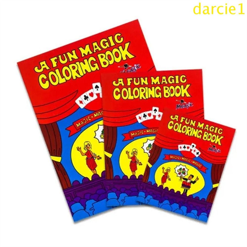 DARCIE1 Libro De Trucos De Magia , Para Colorear , Juguete Para Niños ...