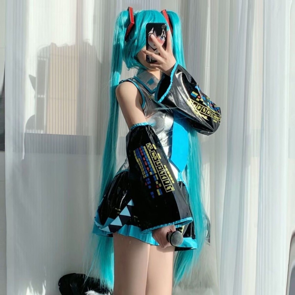 Hatsune Miku Cos Ropa Miku Fórmula Ropa Cos Hatsune Cos Ropa Niños Miku Hatsune Cosplay Costume ...
