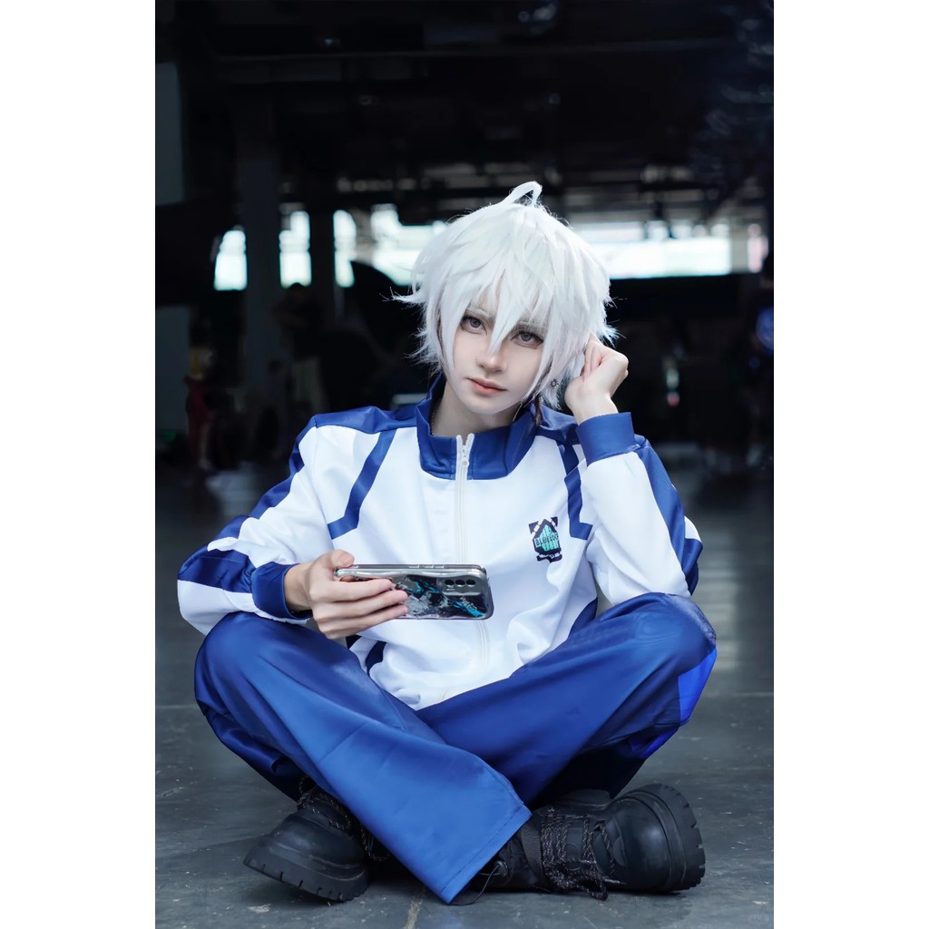 Azul Cerradura Uniforme Escolar cosplay Nagi Seishiro Bachira Meguru Yisagi Yoichi cos Traje ...