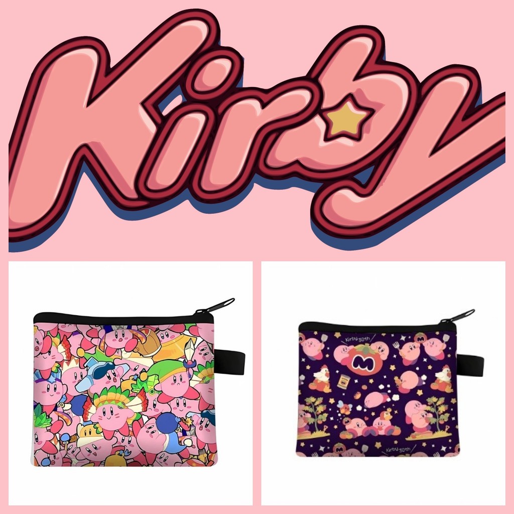 Kirby popular Lindo Dibujo Animado Impreso Bolsa De La Tarjeta , Los ...