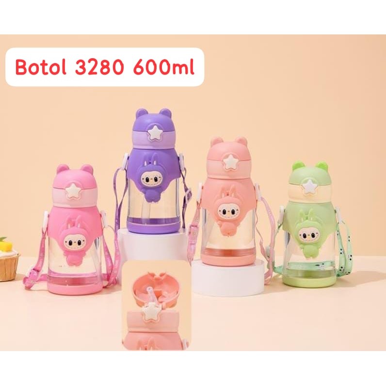 Labubu Botella Para Beber Viral Lindo Vaso Estético Para Niños De La ...