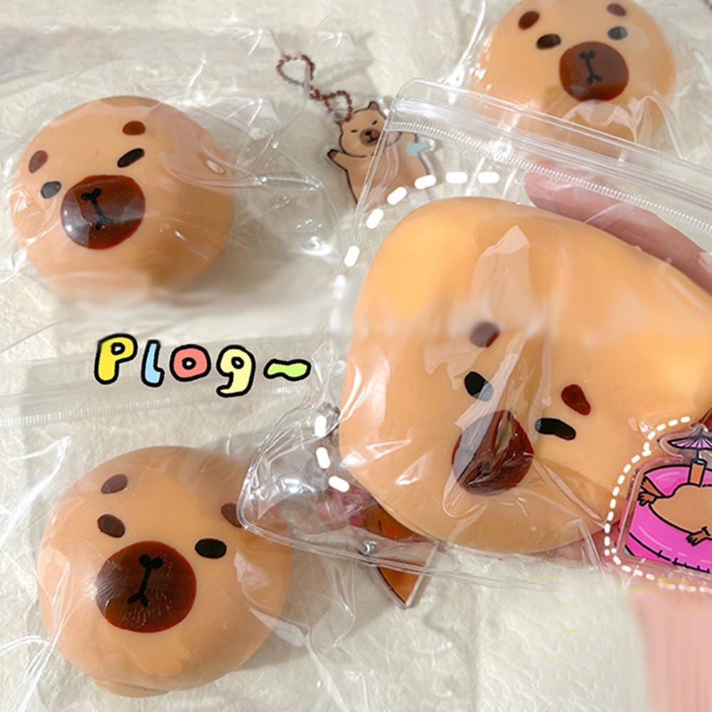 Kawaii Capybara Squeeze Toy Mini Divertido Liberación Ansiedad Juguete ...
