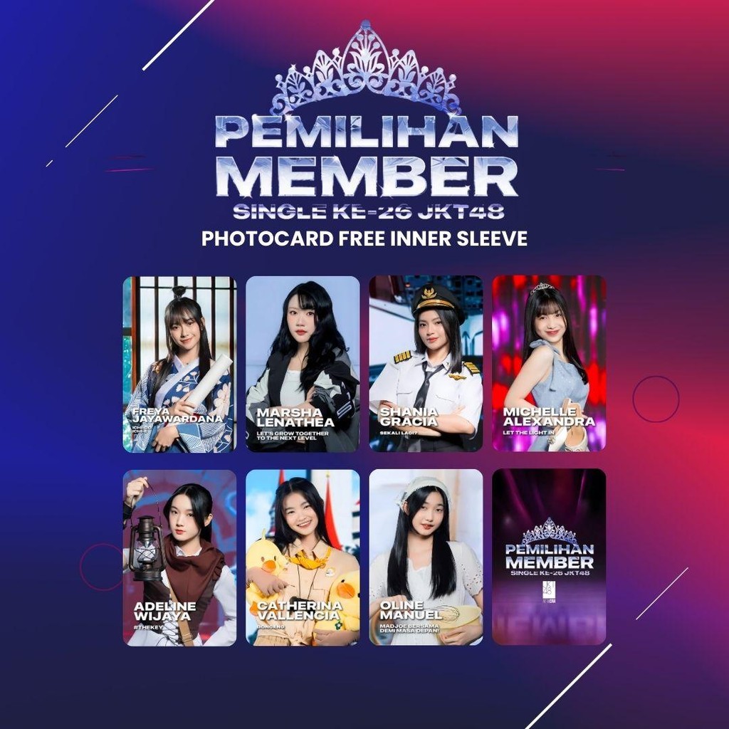 Jkt48 PC PHOTOCARD ROAD TO SOUSENKYO Versión 2024 SSK 2024 Todos Los ...