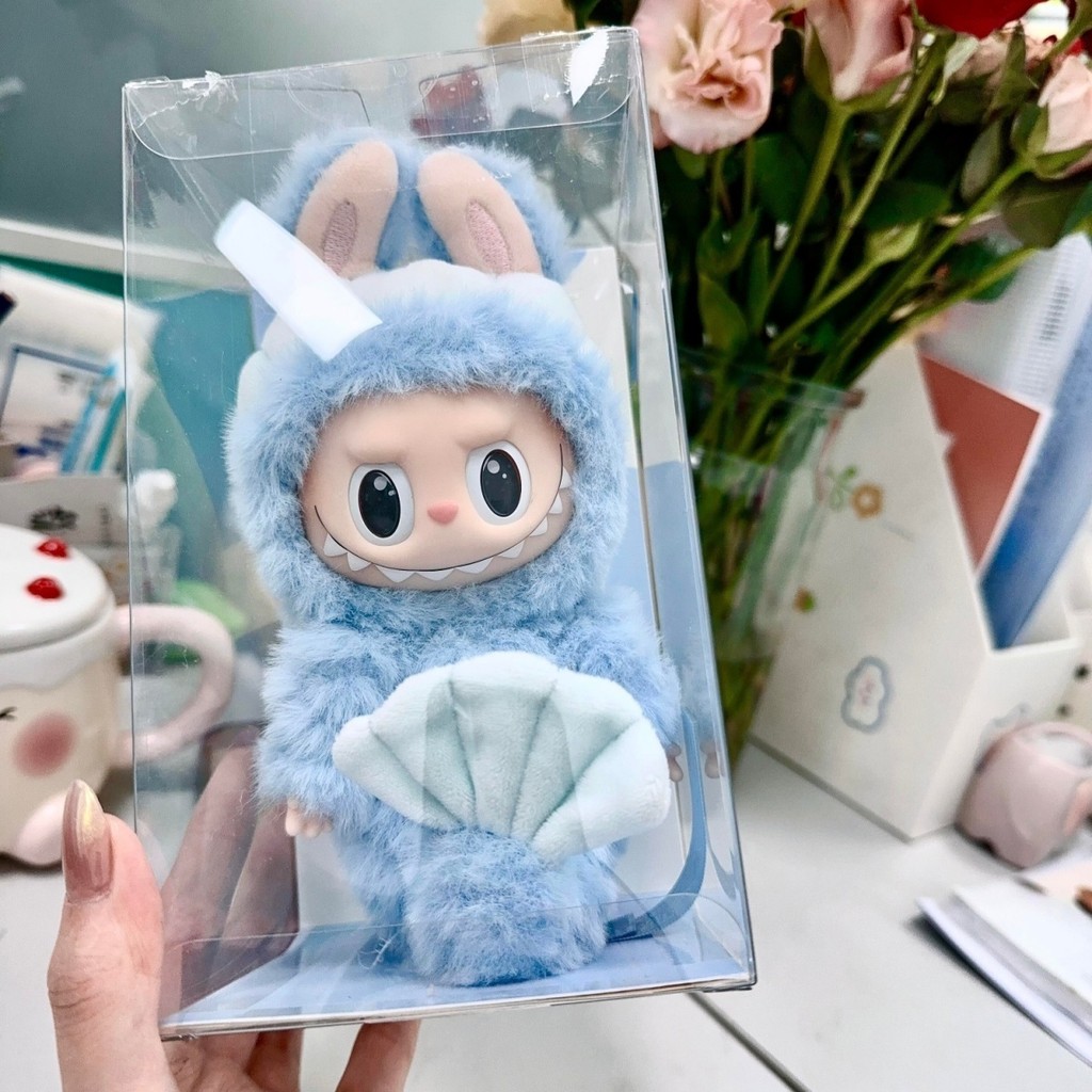 Madreland Versión Cola De Pez León Pop Mart Labubu Cara De Vinilo ...