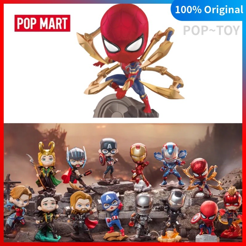 POPMART Marvel INFINITY SAGA Series Blind Box Figures Pop Mart Official ...