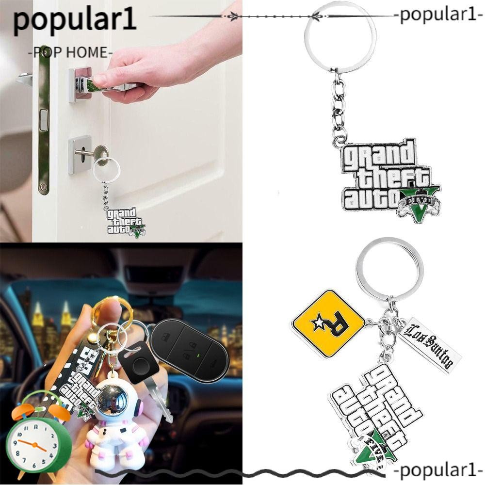 Llavero POP , De 5 Estrellas Muti Juego PS4 GTA5 Metal Fans GTA V Grand ...