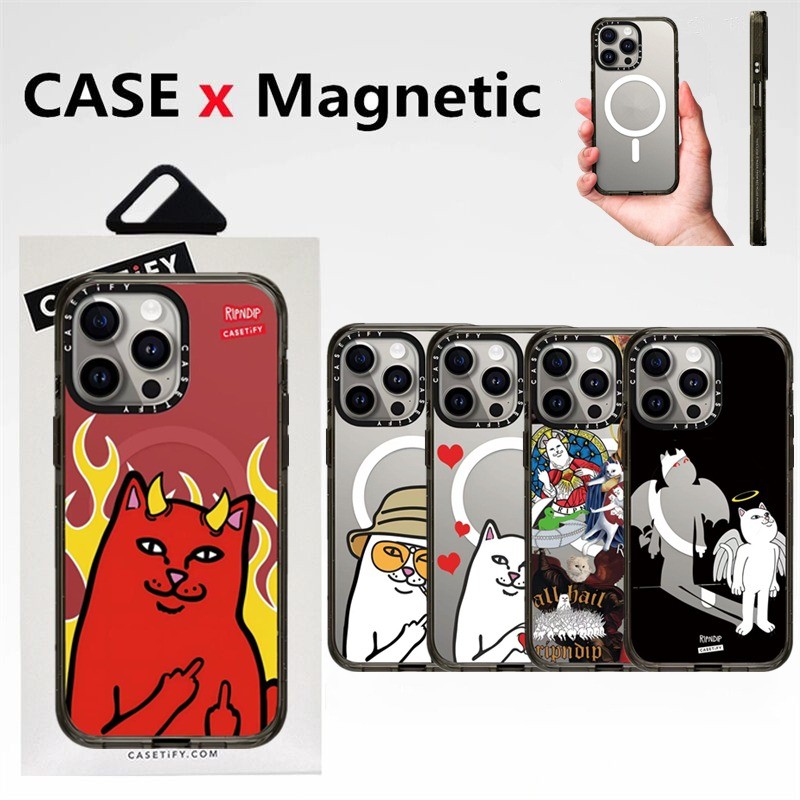 Ripndip Funda Magnética De Alta Calidad Con Caja Para iPhone 16 12 13 ...