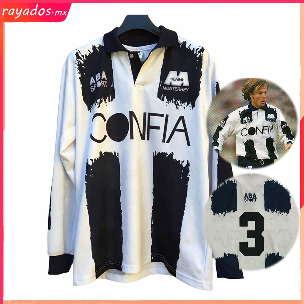 Jersey Monterrey Local Camiseta De Fútbol De Manga Larga 1994-1996 ...