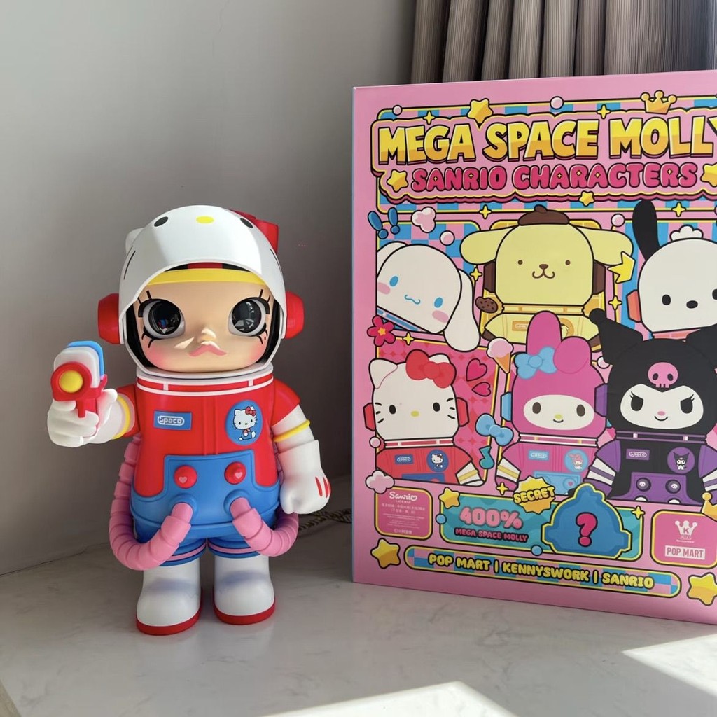 Popmart Molly X Hello Kitty Pop Mart Espacio Molly Sanrio 400% De Moda ...