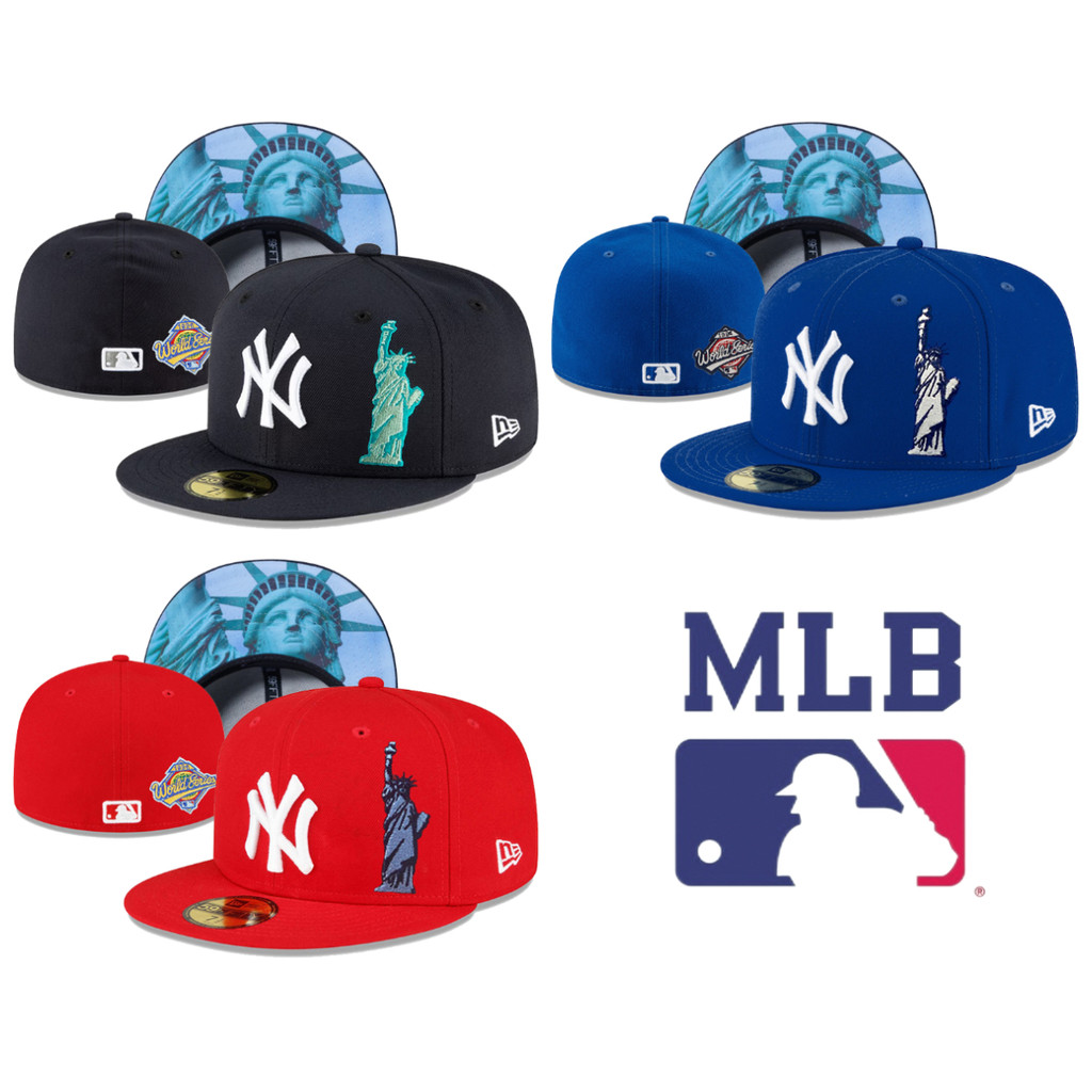 MLB New York Yankees Sombrero Ajustado HIPHOP Rap Dodgers Totalmente ...