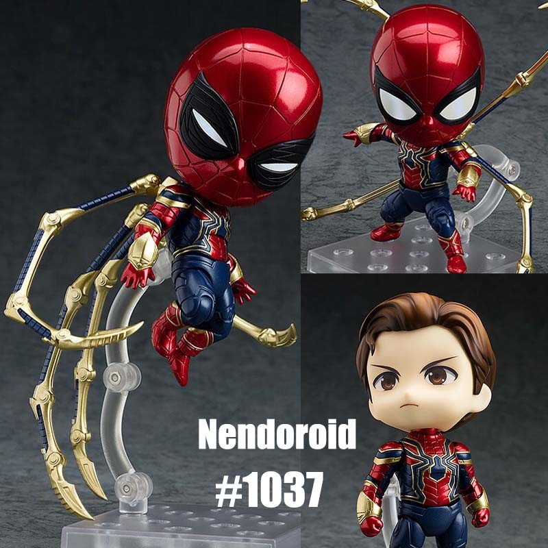 Figura De Acción De La Araña De Hierro Nendoroid 672 # Harley Quinn 671 ...