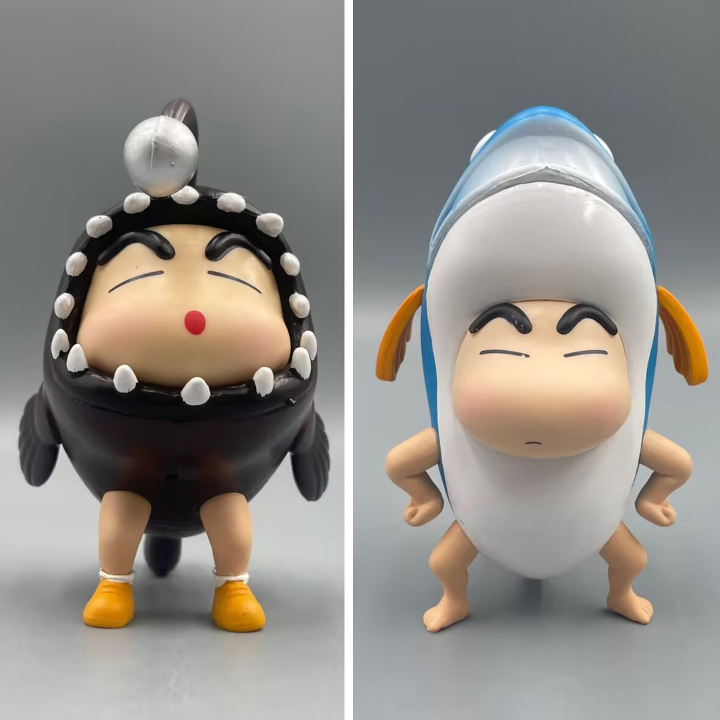 Tiburón Shin-Chan Mullet Shin-Chan Q Versión Mercancía Juego De Moda ...