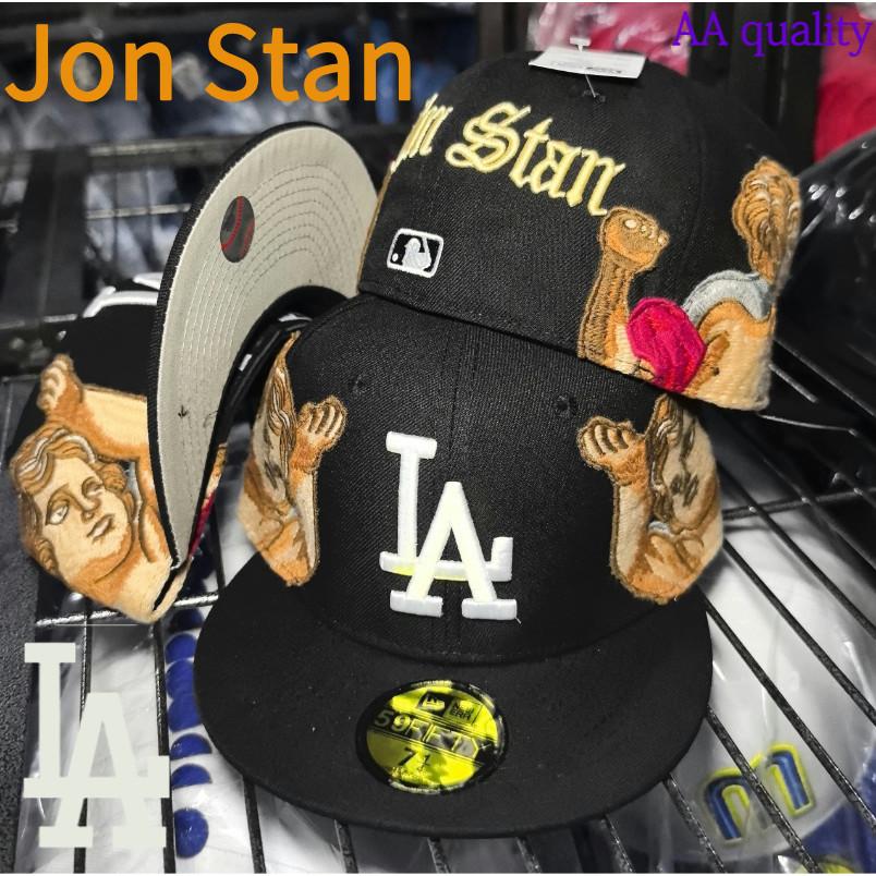 MLB Jon Stan Bordado Ángel Gorra De Béisbol Totalmente Cerrado Moda hip ...