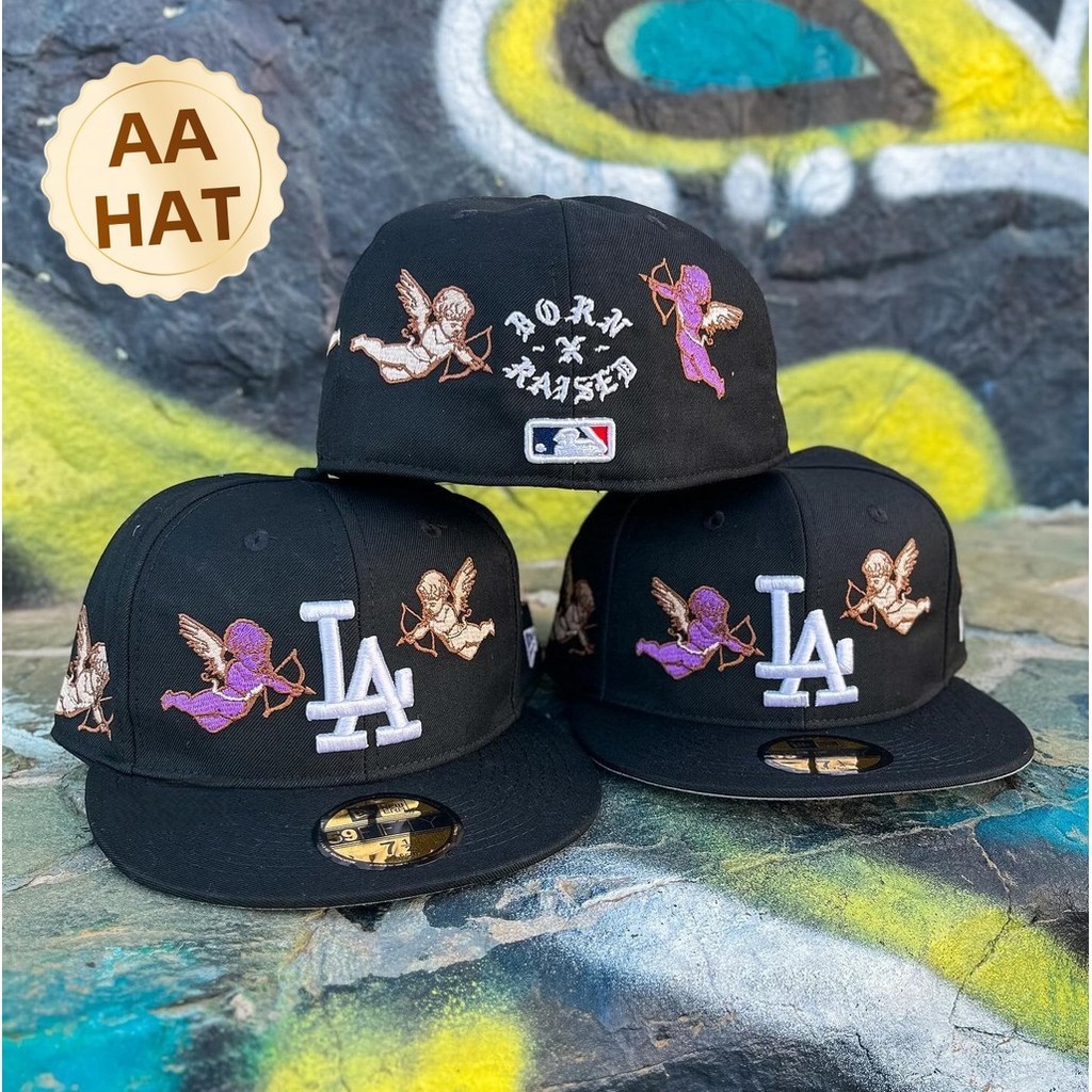 Nueva E.ra . Nacido X Criado Los Angeles Dodgers Querubines Negro 2022 ...