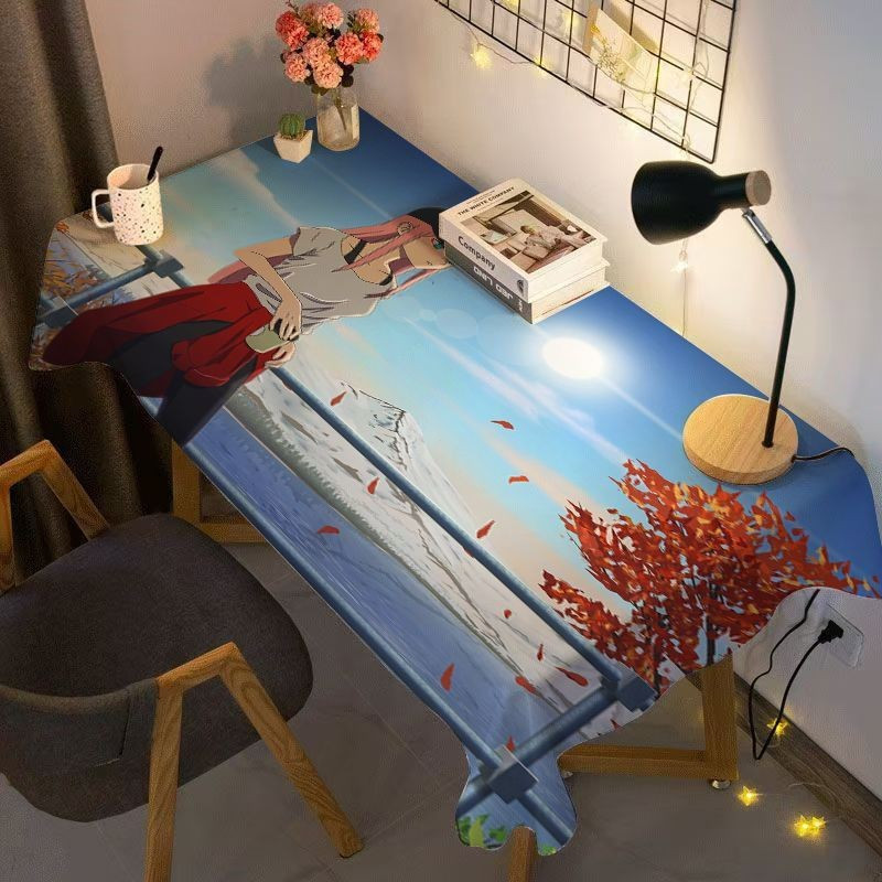 Mantel De Anime De Dibujos Animados Desechable Fresco Anti-Polvo ...