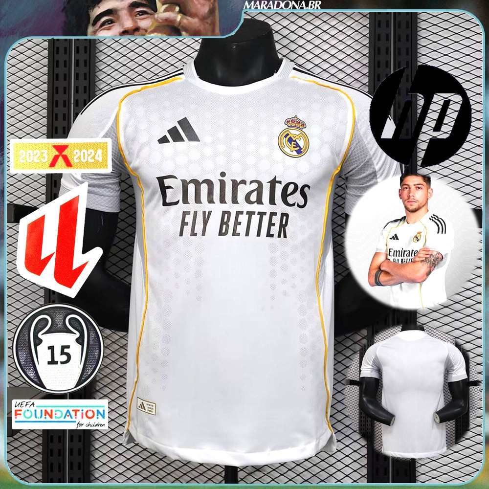 Real Madrid camiseta 2025 2026 casa jugador camisetas de fútbol ...