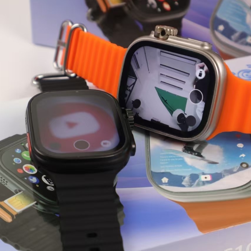 S10 Ultra Reloj Inteligente Con Ranura Para Tarjeta SIM Y WiFi 5G/4G Android Smartwatch Cámara ...