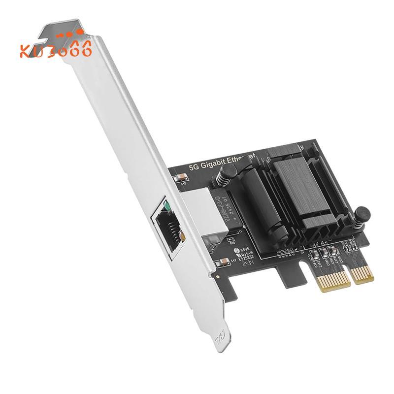 Adaptador De Red PCIe De 5 G , Tarjeta Ethernet RTL8126/2,5/1/100 Mbps ...