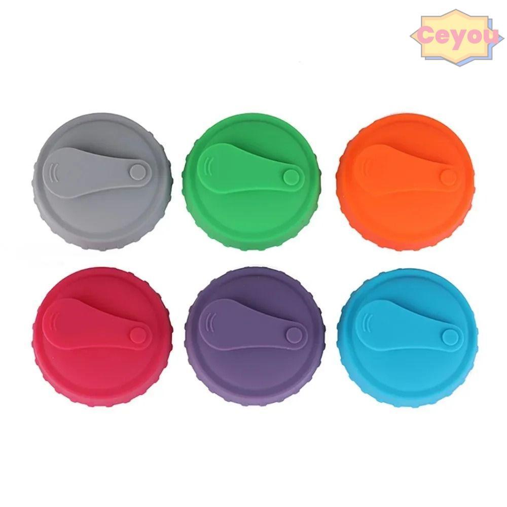 CEYOU 6Pcs Tapa De Conservación De Bebidas , Lata De Refresco Universal ...