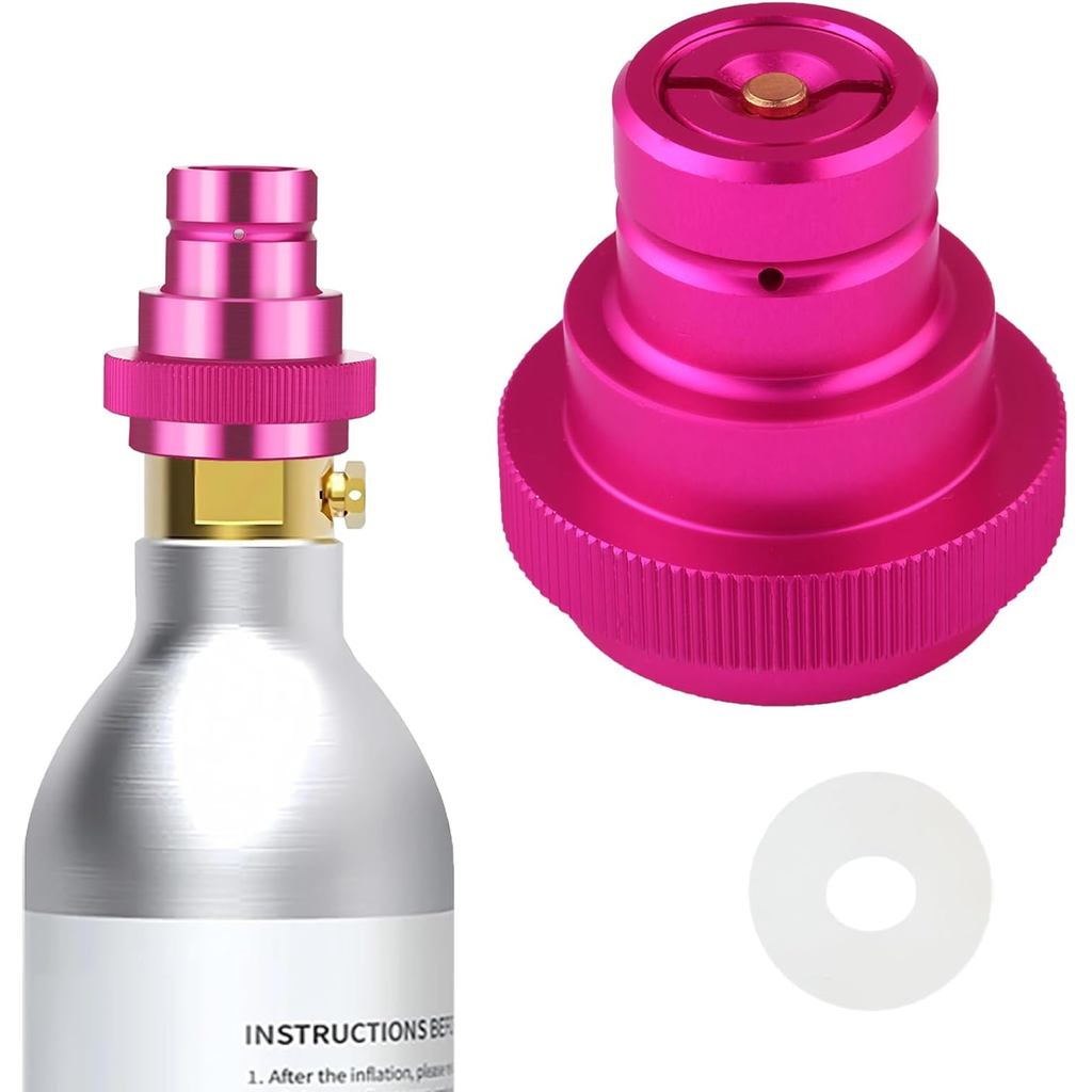 Quick Connect CO2 Cylinder Adapter Fitting for Sparkling Water Maker ...
