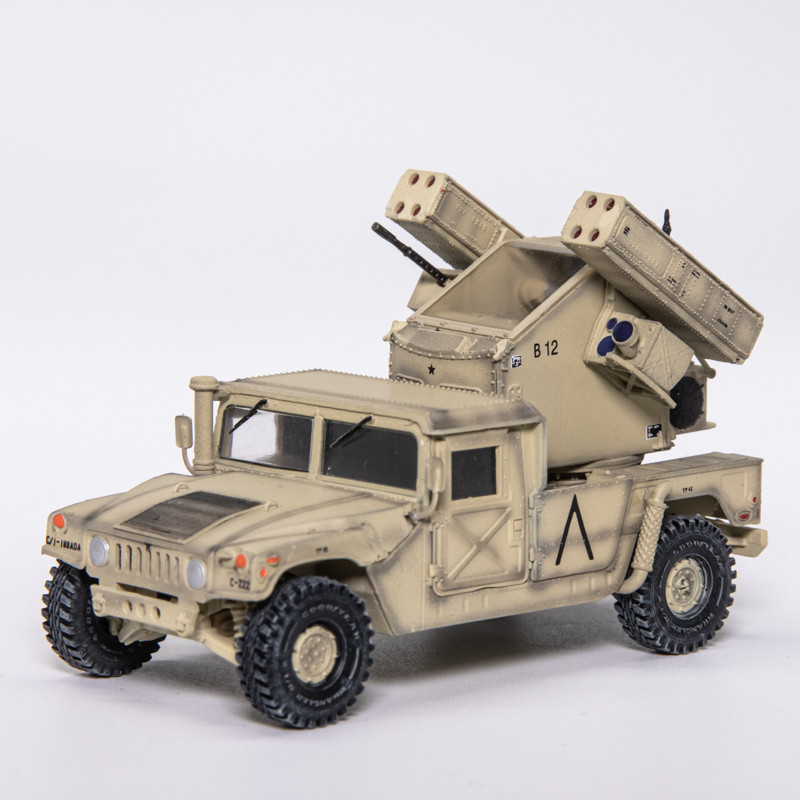 Modelo 1 : 72 T-Humvee Avenger Sistema De Defensa Aérea Área Delantera ...