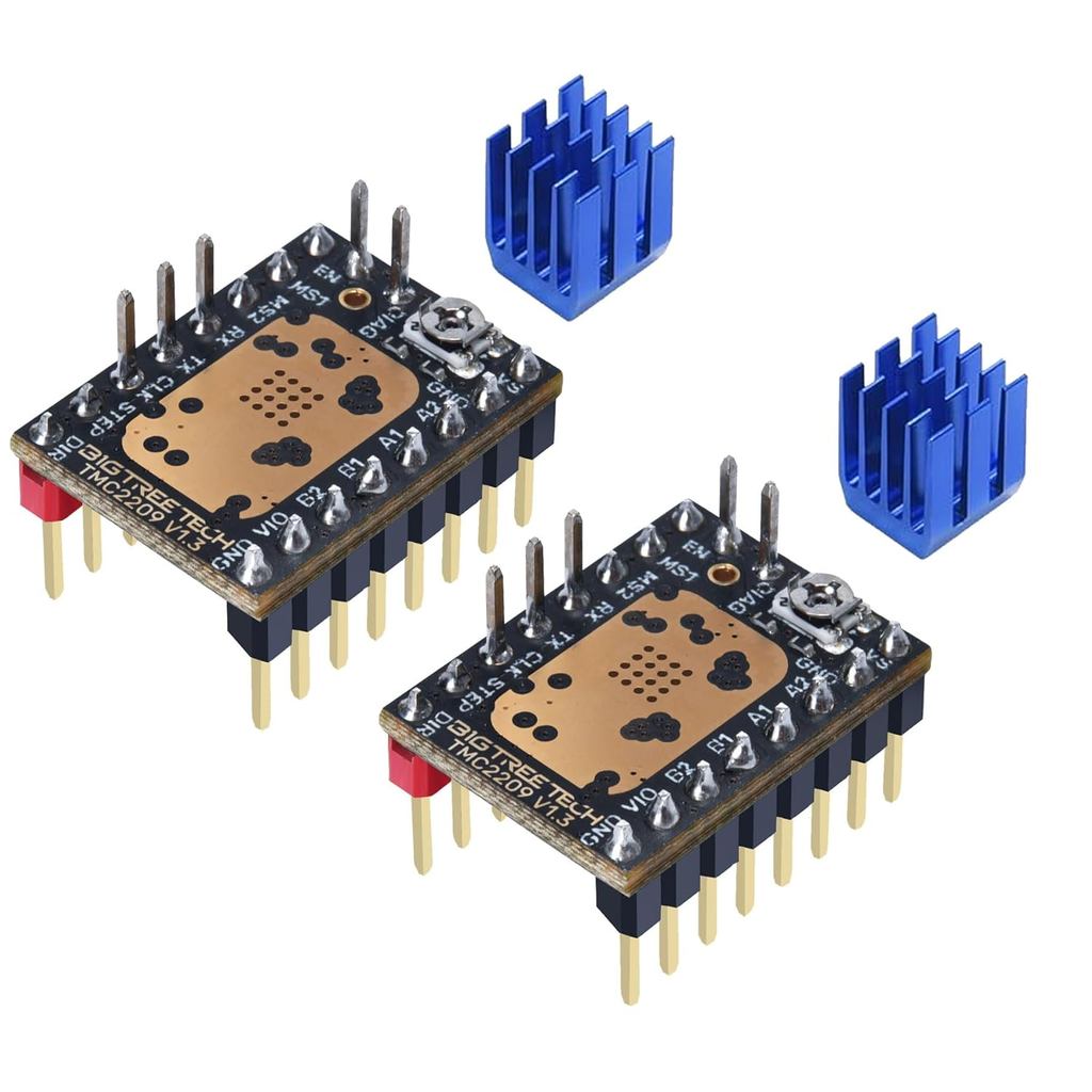 BIGTREETECH TMC2209 V1.3 UART Stepper Motor Driver 2.8A Peak Stepstick ...