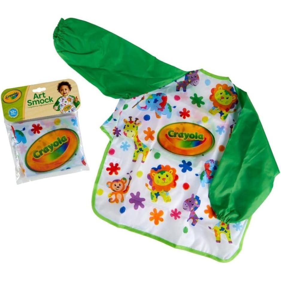 Crayola Art Smock para Niños Pequeños, Pequeño Babero Impermeable ...
