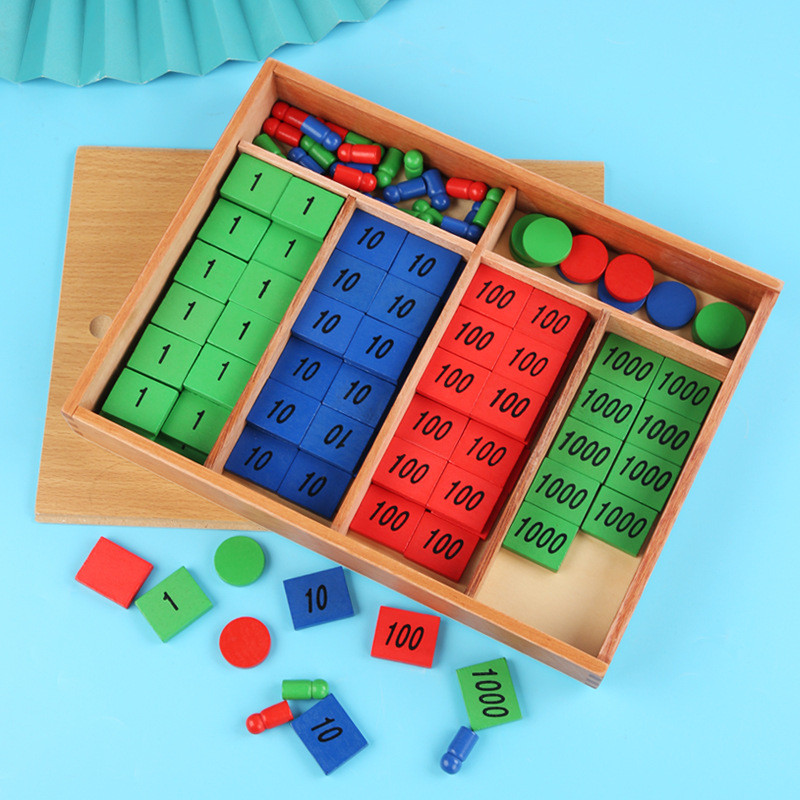 Juego de sellos de ayuda didáctica Montessori, aprendizaje temprano ...