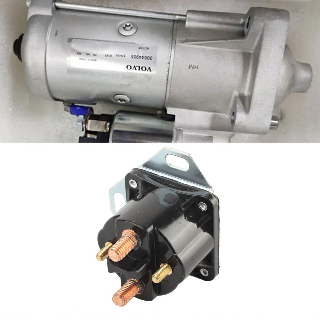 Solenoide De Arranque 12V 4 Terminales Relé Para Saz 4201GE Latón ...